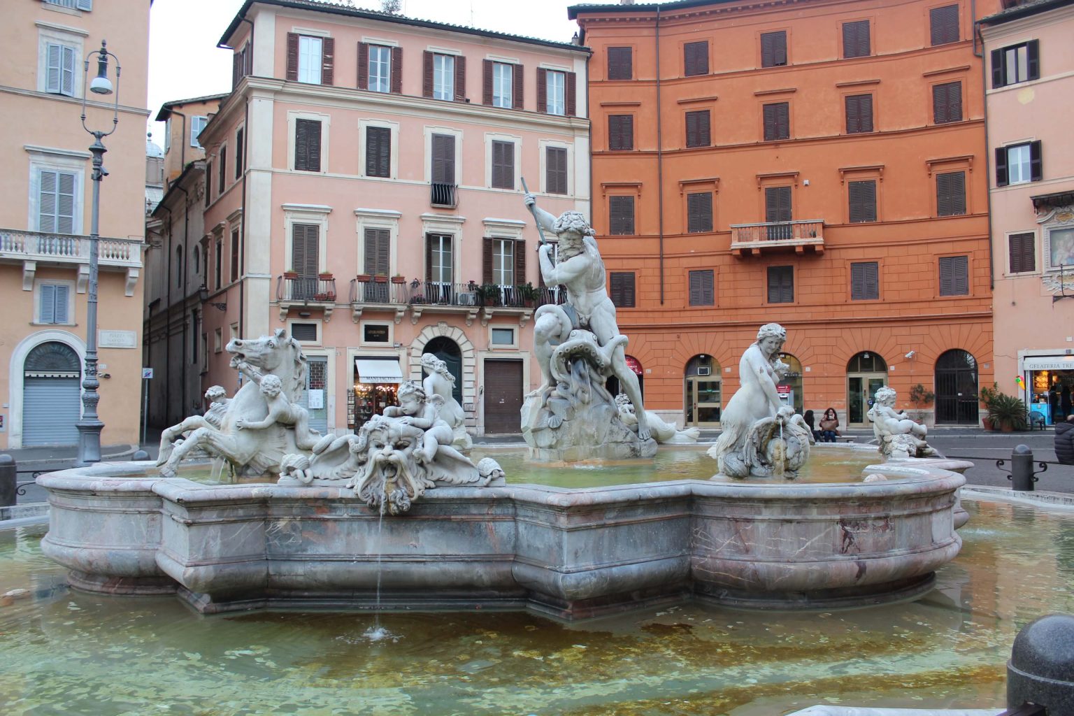 Piazza Navona, a bela praça barroca de Roma