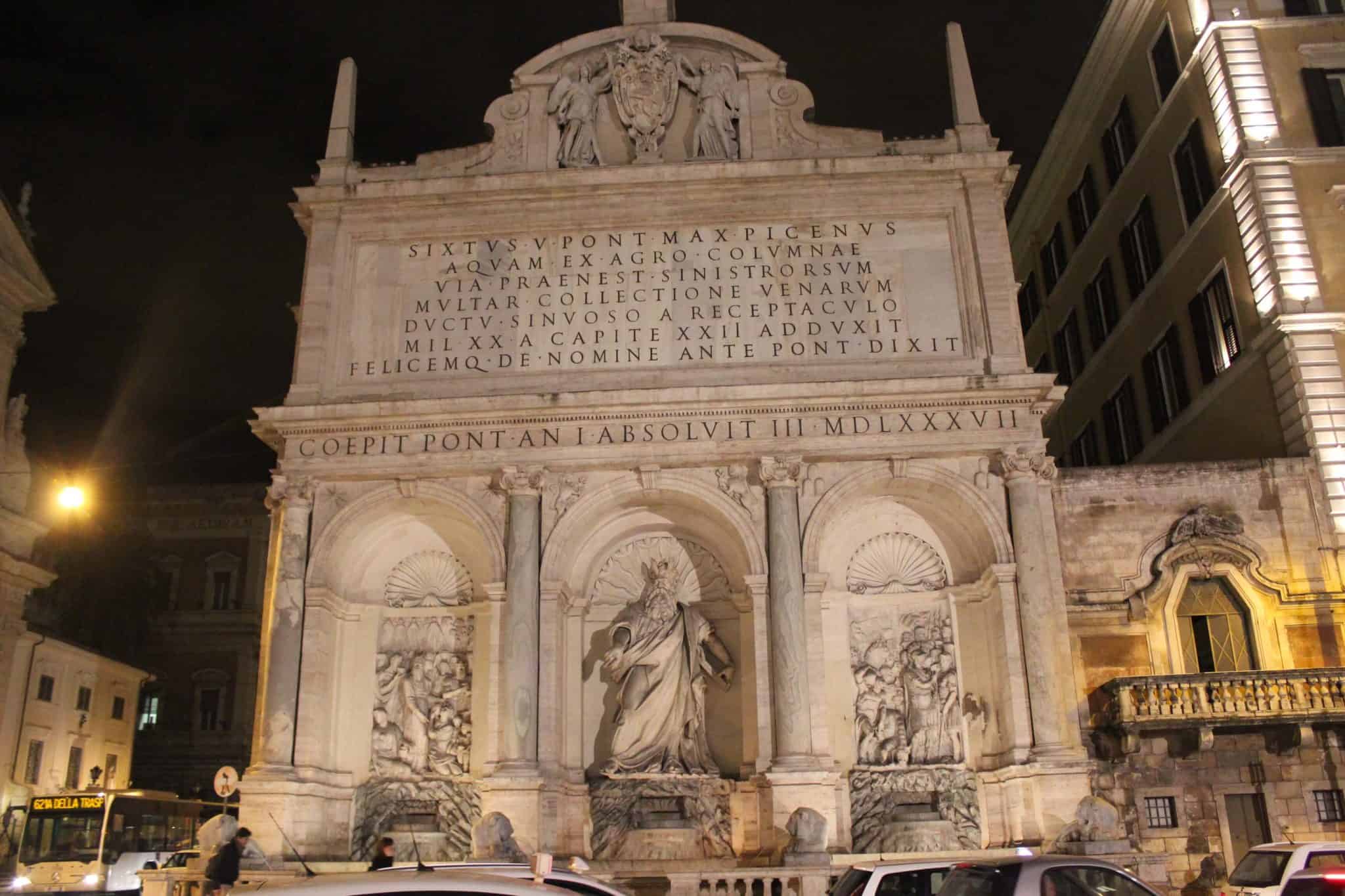 As mais bonitas e famosas Fontes de Roma